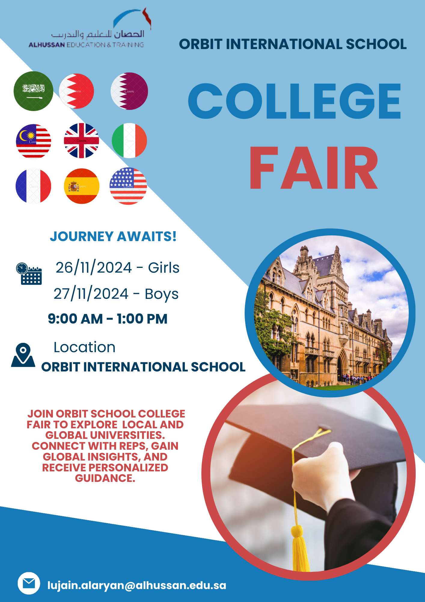 || Al Hussan Group|| The College Fair